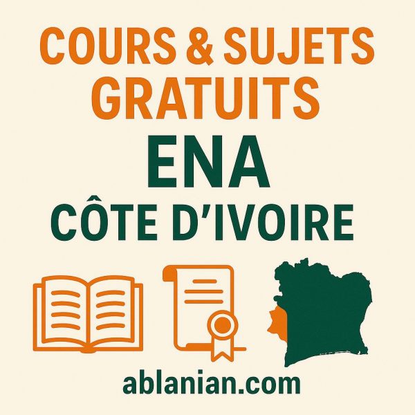 Sujets et Cours CAFOP IA et IO Gratuits – Ablanian.com