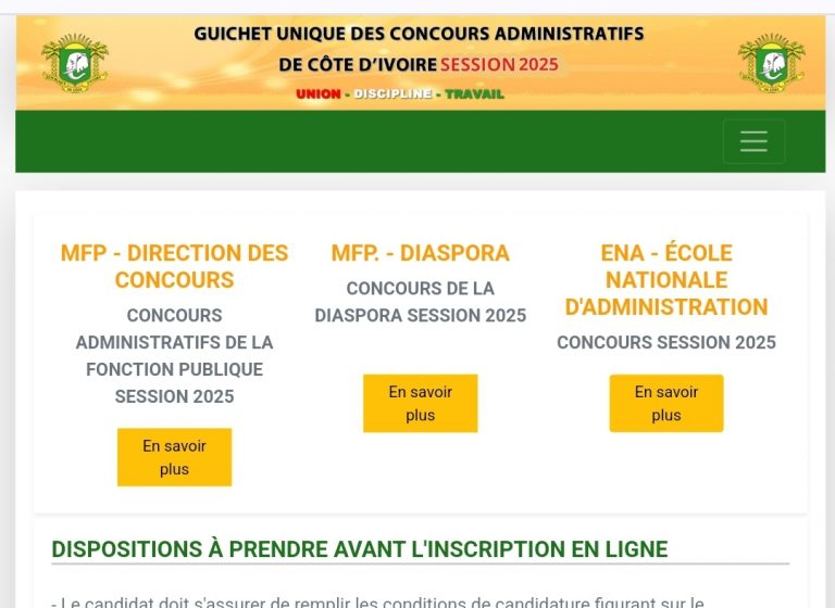 Tout savoir sur le concours administratif 2025 – Ablanian.com