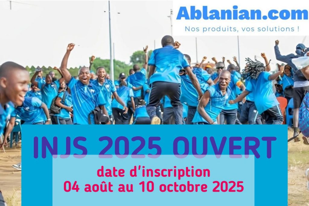 Concours de l’INJS 2025 est ouvert – Ablanian.com